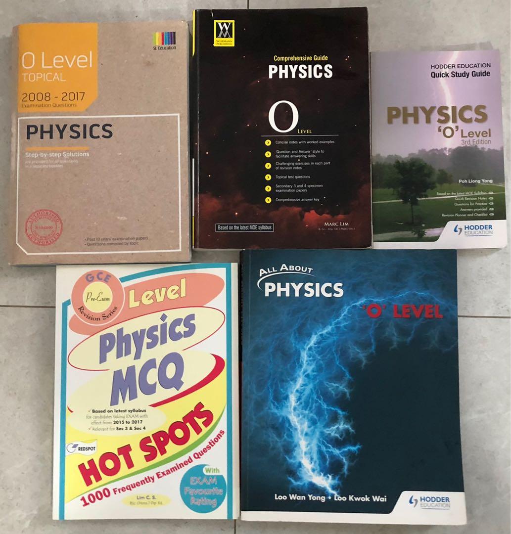O Level Physics, Hobbies & Toys, Books & Magazines, Assessment Books on ...
