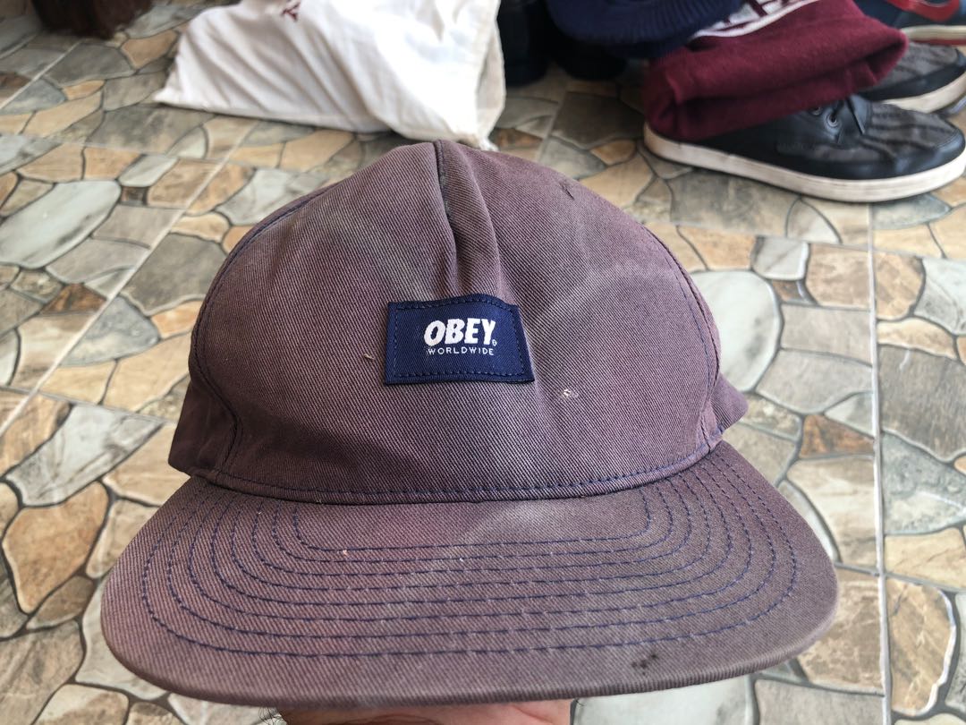 Obey topi sudu, Men's Fashion, Watches & Accessories, Cap & Hats on ...