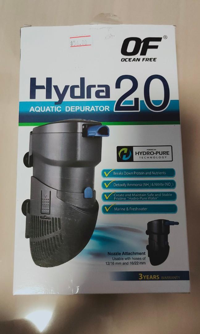 Ocean Free Hydra 20 Internal Filter, Pet Supplies, Homes & Other Pet ...
