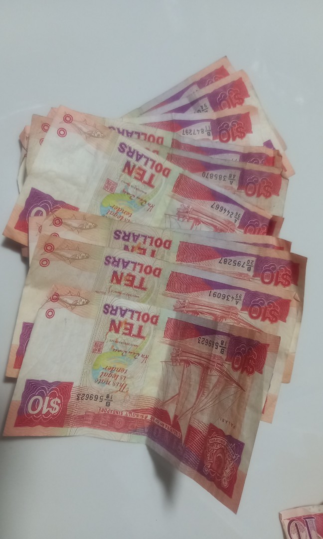 Old notes singapore - ship series, Hobbies & Toys, Memorabilia ...