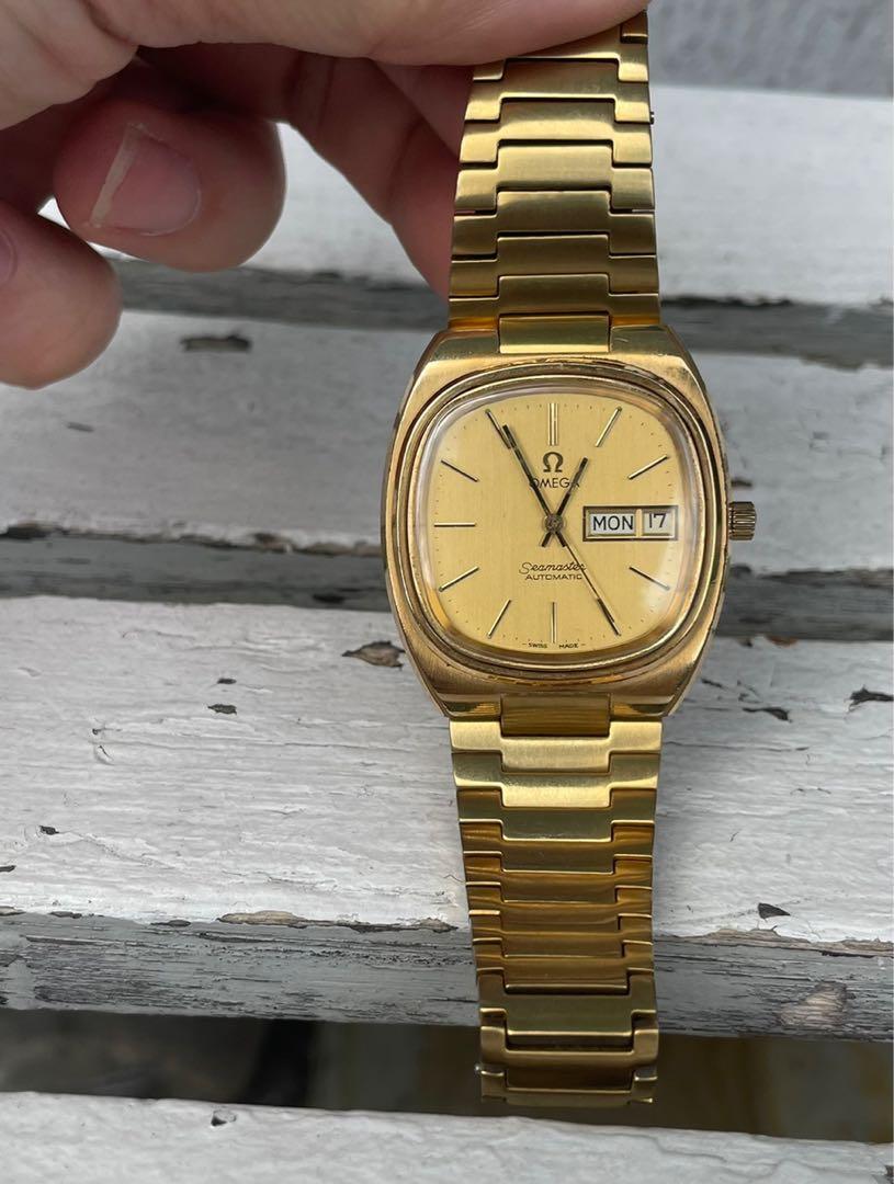 Omega Seamaster Tv Dial, Luxury, Watches on Carousell