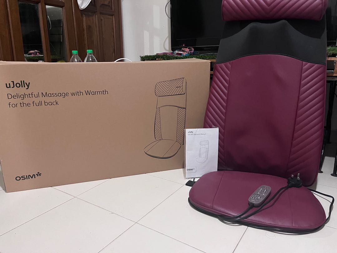 OSIM uJolly Back Massager OS-260, Health & Nutrition, Massage Devices ...