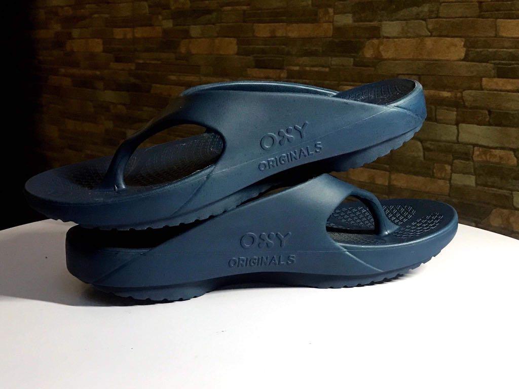 OXY ORIGINALS (Dark Blue), Men's Fashion, Footwear, Slippers & Slides ...