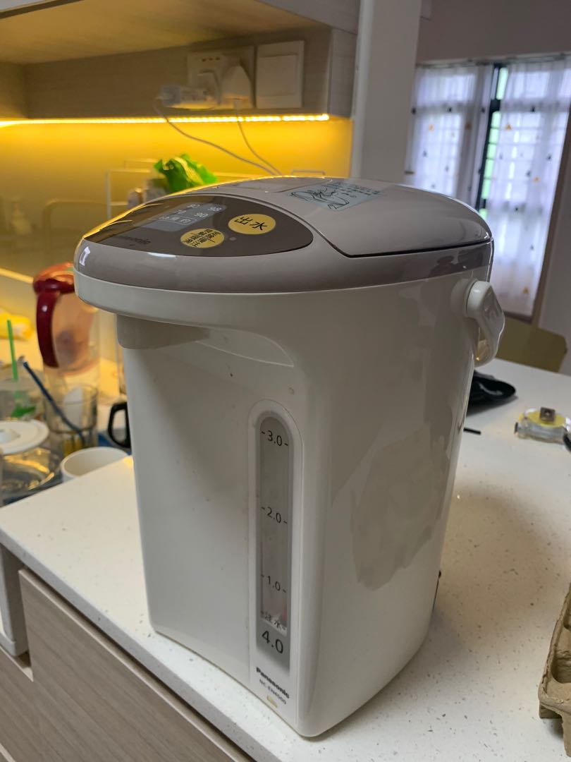 Panasonic electric thermo pot (4L), TV & Home Appliances, Kitchen ...
