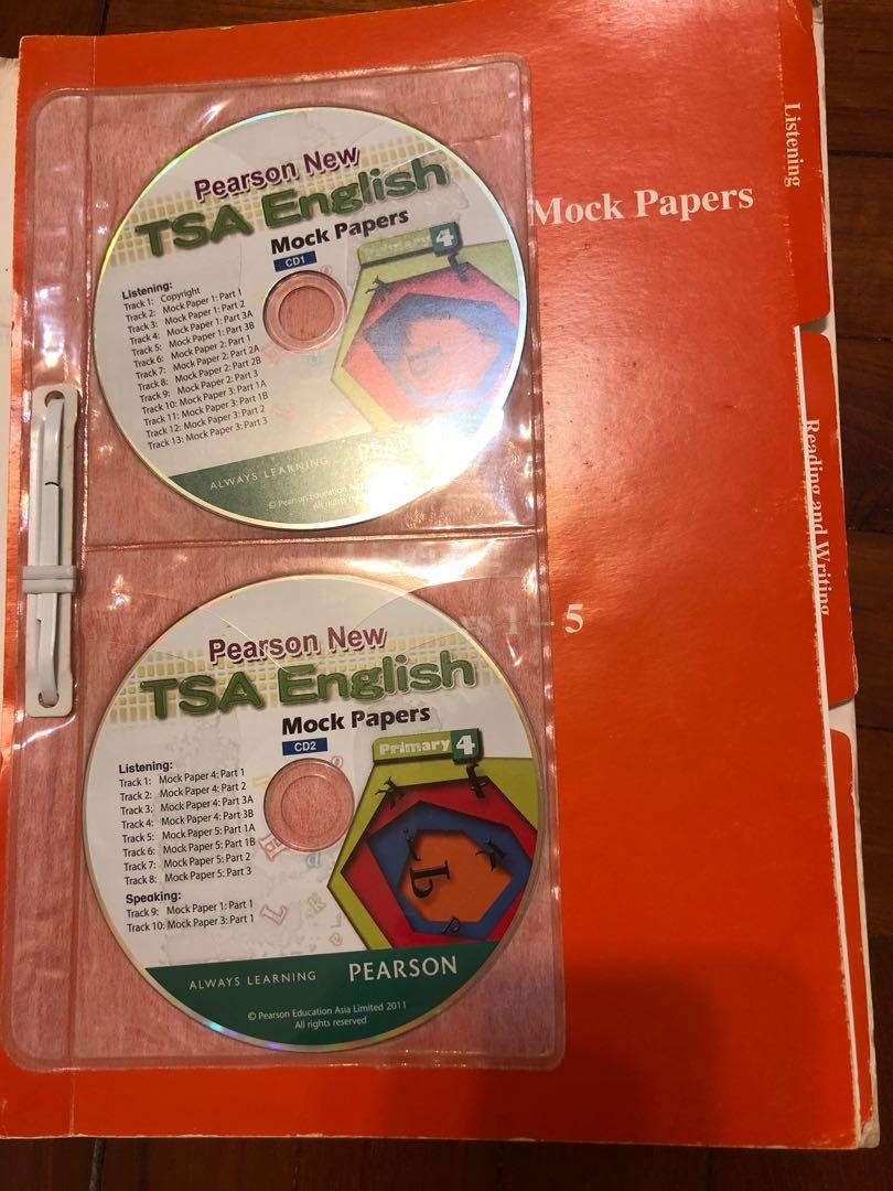 Pearson New TSA English Mock Papers P4, 興趣及遊戲, 書本 & 文具, 教科書 - Carousell