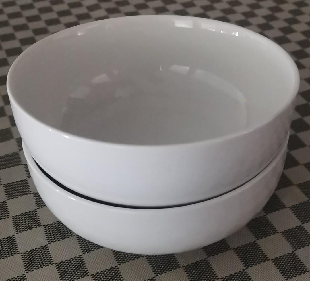 Plain White Plate Sets, Furniture & Home Living, Kitchenware ...