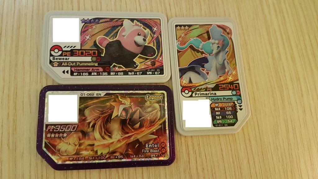 [Full Set] Pokemon Gaole/Ga Ole 5-star Entei, Hobbies & Toys, Toys ...