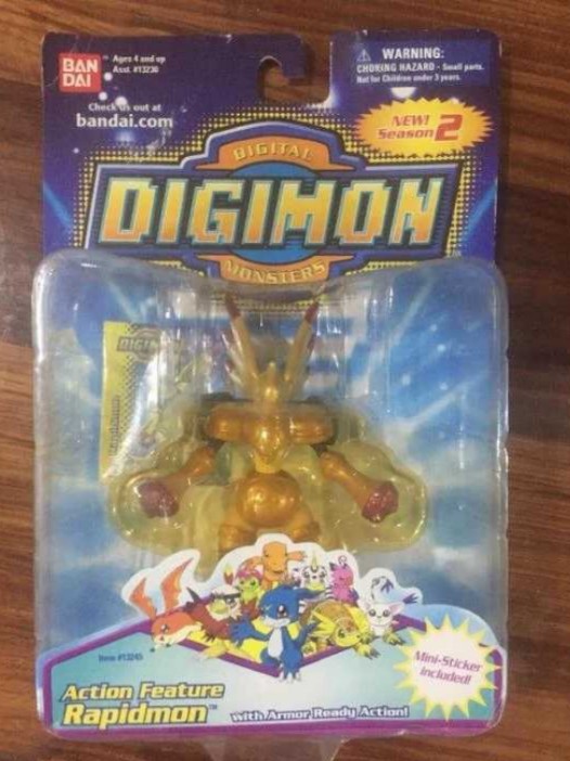 Rapidmon action figure, Hobbies & Toys, Collectibles & Memorabilia, Fan ...