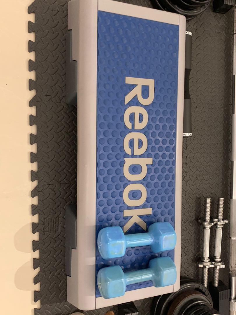 Reebok step board, Sports Equipment, Exercise & Fitness, Weights ...