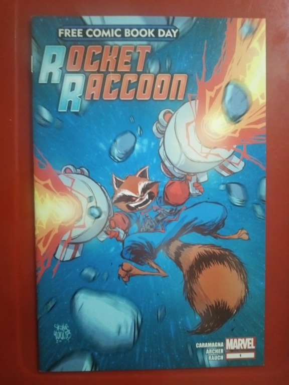 ROCKET RACOON, Hobbies & Toys, Books & Magazines, Comics & Manga on ...