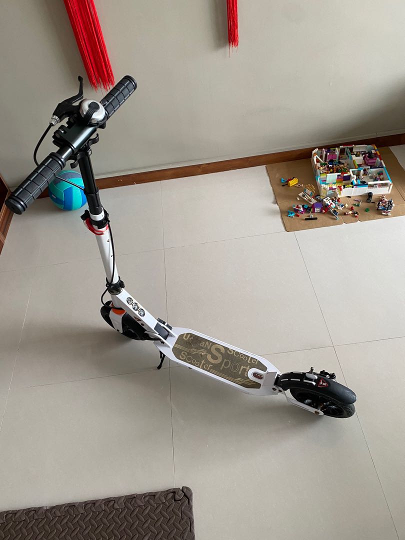 Scooter with hand brake, Sports Equipment, Sports & Games, Skates ...