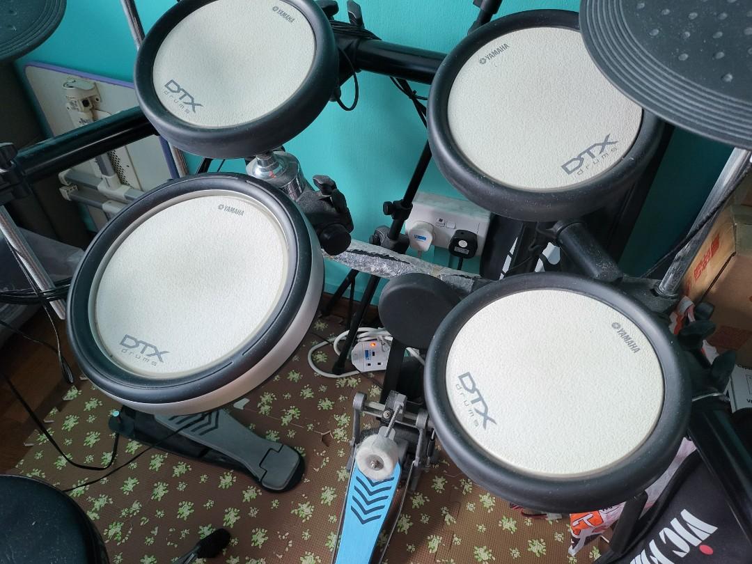 Selling Yamaha DTX 500 drum set, Hobbies & Toys, Music & Media, Musical ...