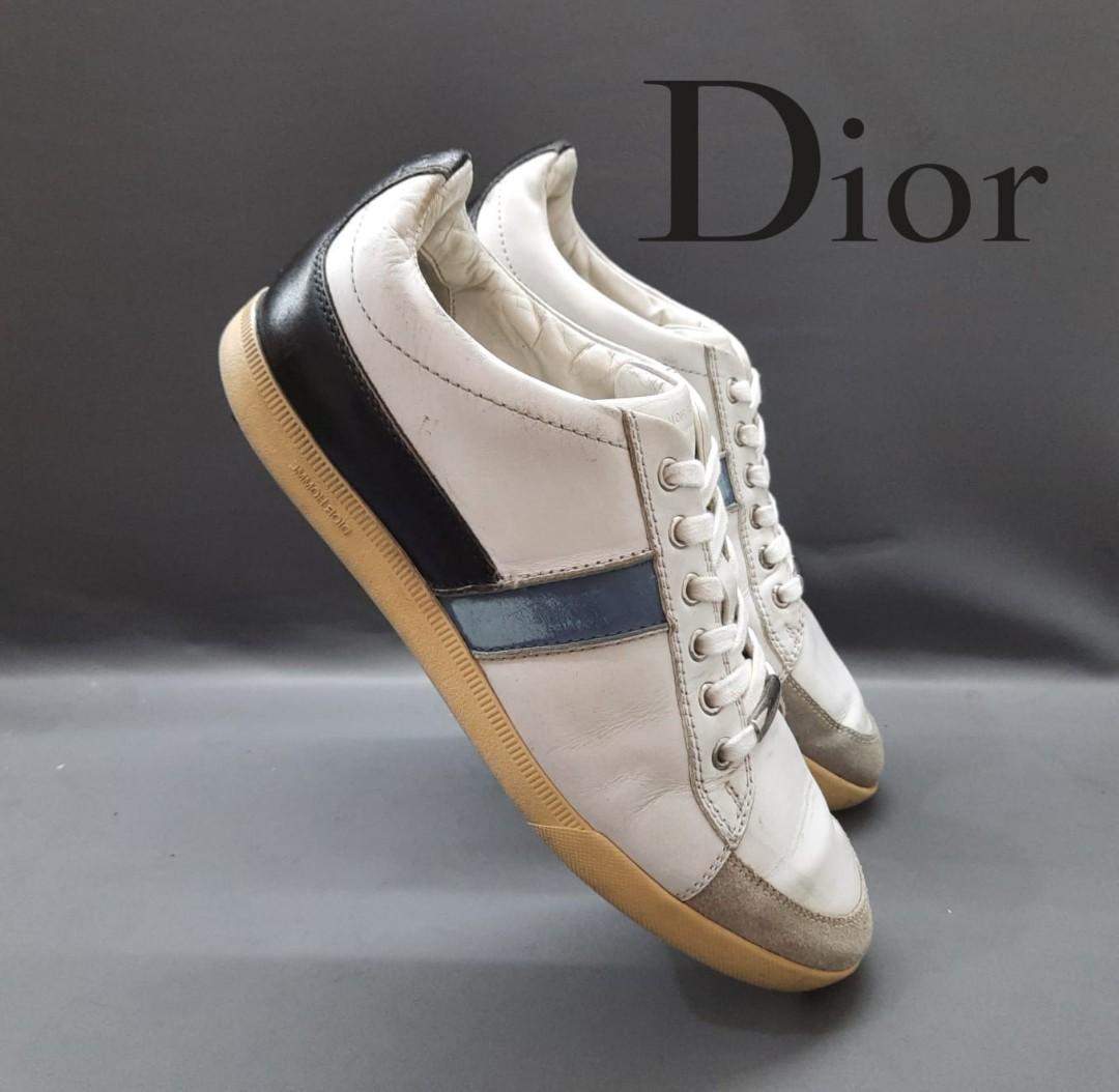 Sepatu Dior Homme Leather Multicolor Size 40, Fesyen Pria, Sepatu ...