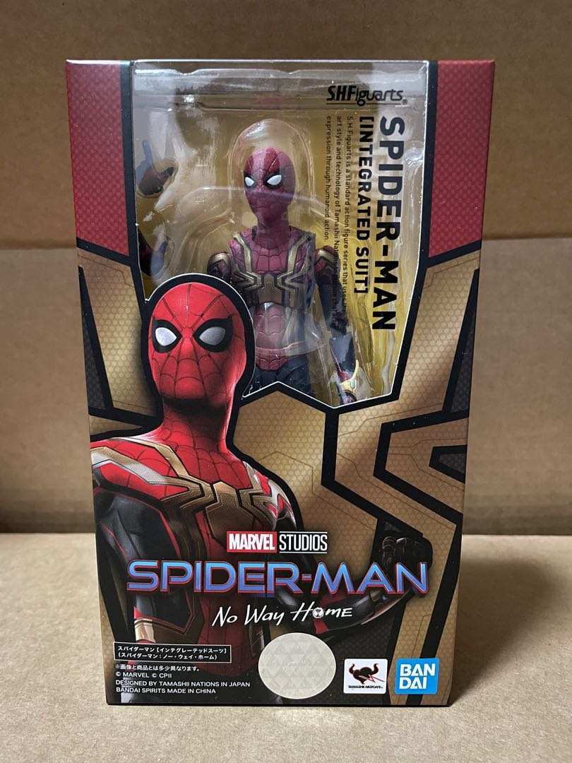 SHF shf shfiguarts Spider man [INTEGRATED SUIT] SPIDER-MAN No Way Home ...