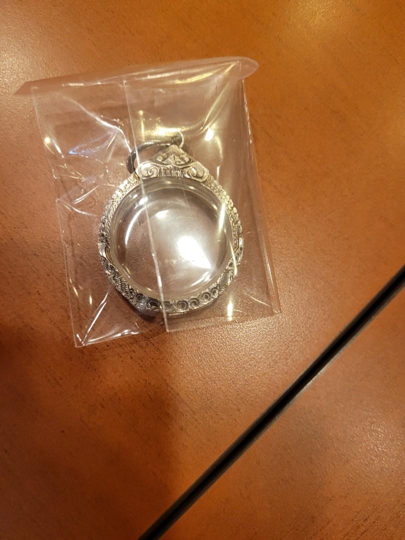 Silver amulet casing, Luxury, Accessories on Carousell