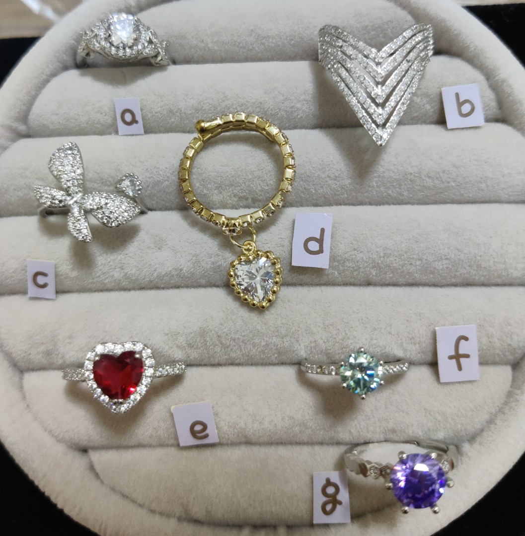 Slight defect rings, Women's Fashion, Jewelry & Organisers, Rings on ...
