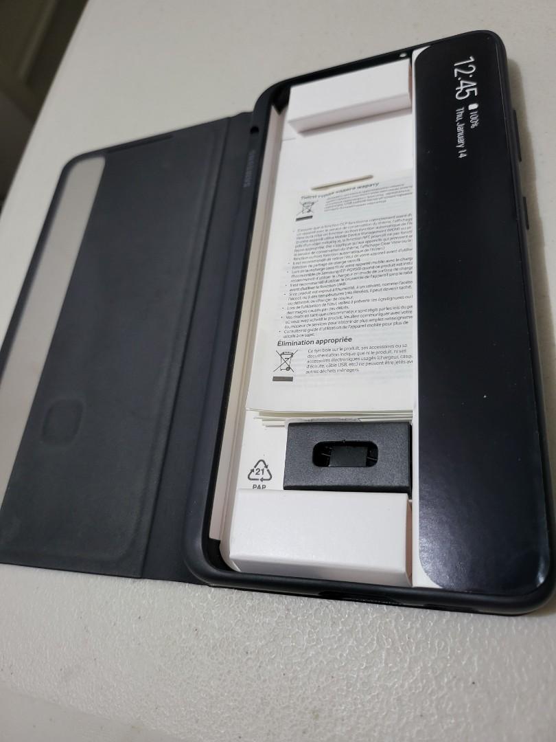 Smar clear view cover with spen for s21ultra, Mobile Phones & Gadgets ...