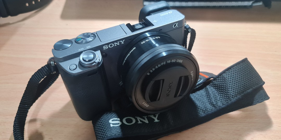 Sony a6000 fullset box, Photography, Cameras on Carousell