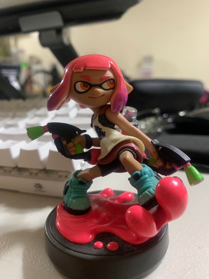 Splatoon 2 Inkling Girl Amiibo, Hobbies & Toys, Toys & Games on Carousell