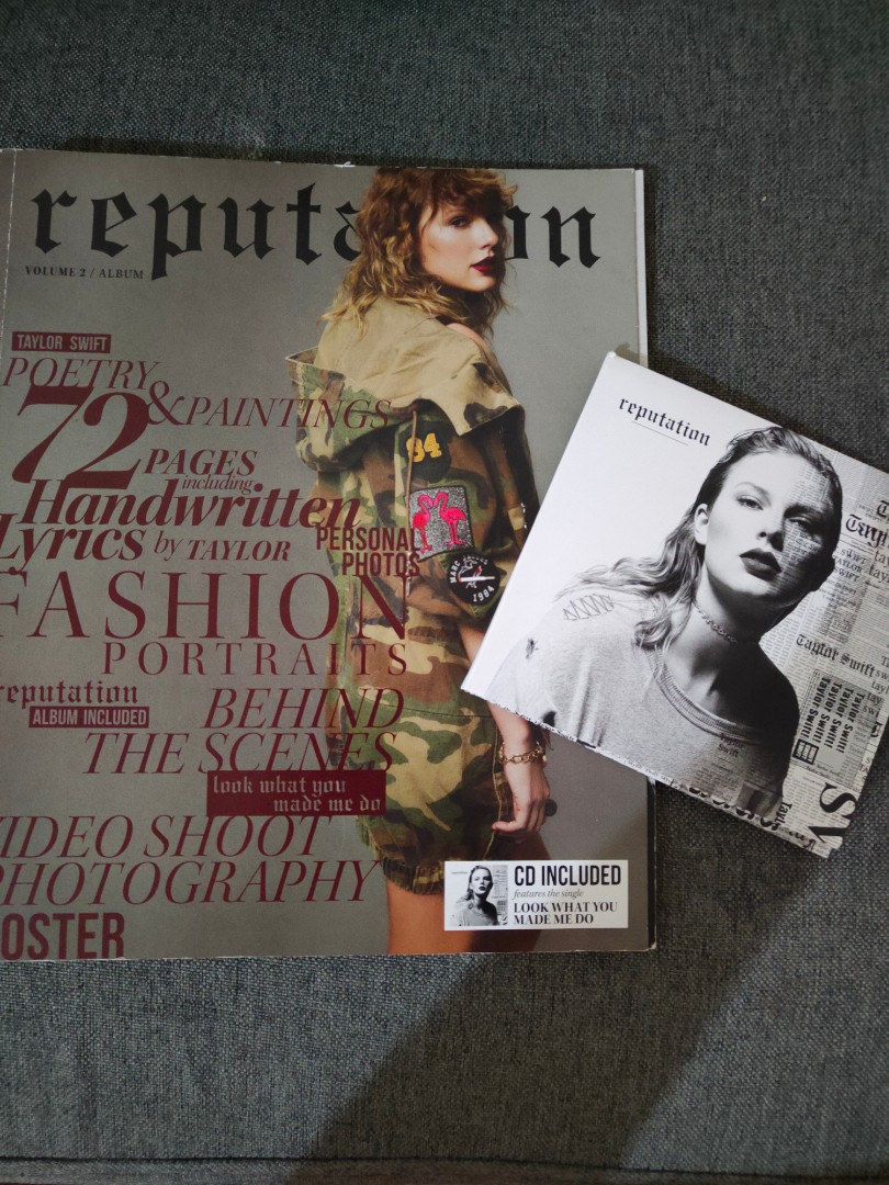 Taylor Swift Reputation Magazine Vol. 2, Hobbies & Toys, Music & Media ...