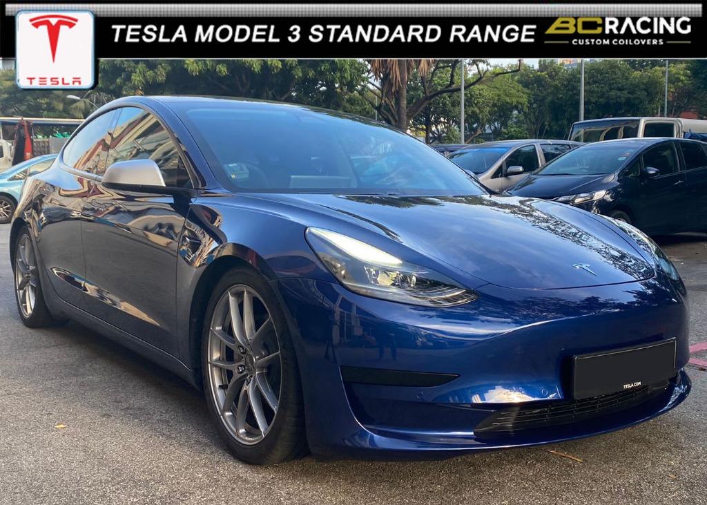TESLA MODEL 3 STANDARD RANGE - BC ( BR-RS ) Coilovers, Car Accessories ...