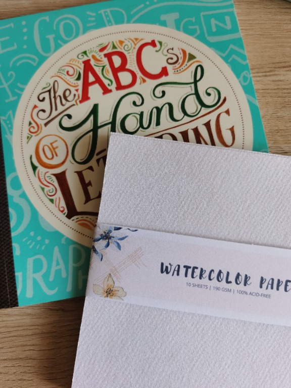 The ABC's of Hand Lettering by Abbey Sy, Hobbies & Toys, Books ...