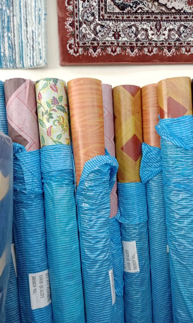 Tikar Getah PVC, Furniture & Home Living, Home Decor, Carpets, Mats ...