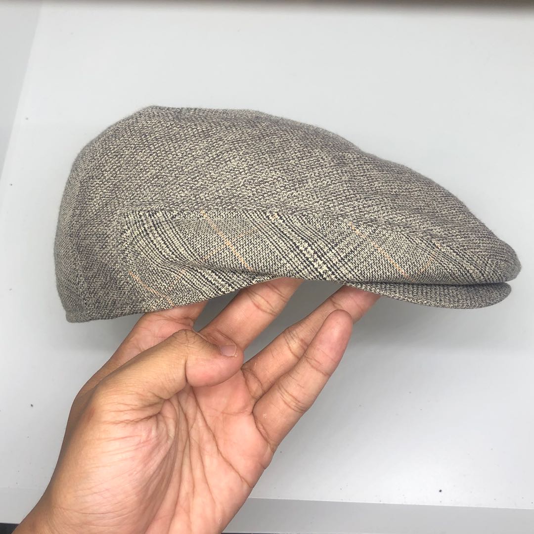 Topi seniman pelukis newsboy pierre cardin, Fesyen Pria, Aksesoris ...