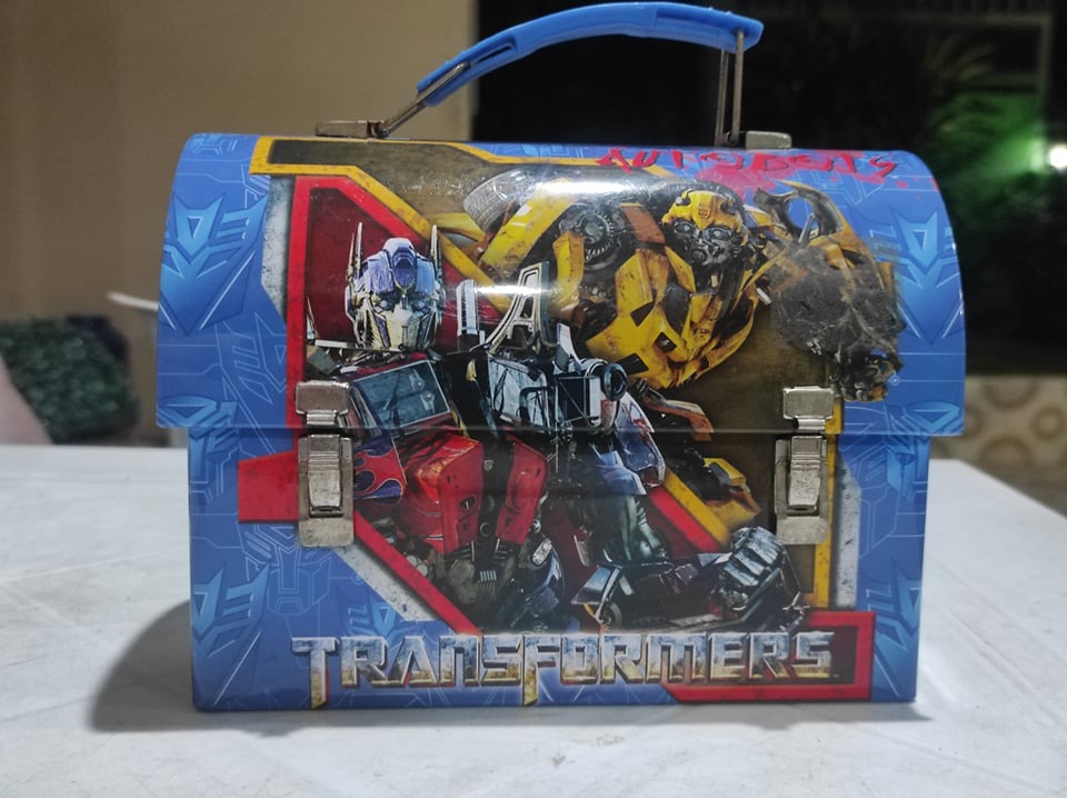 Transformers metal lunchbox, Hobbies & Toys, Stationary & Craft ...