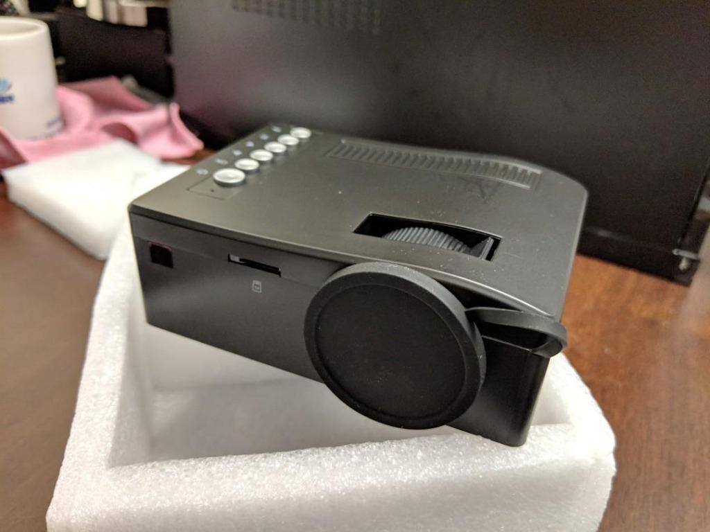 UNIC UC18 HD 400LM 1080P Mini LED Projector, TV & Home Appliances, TV ...