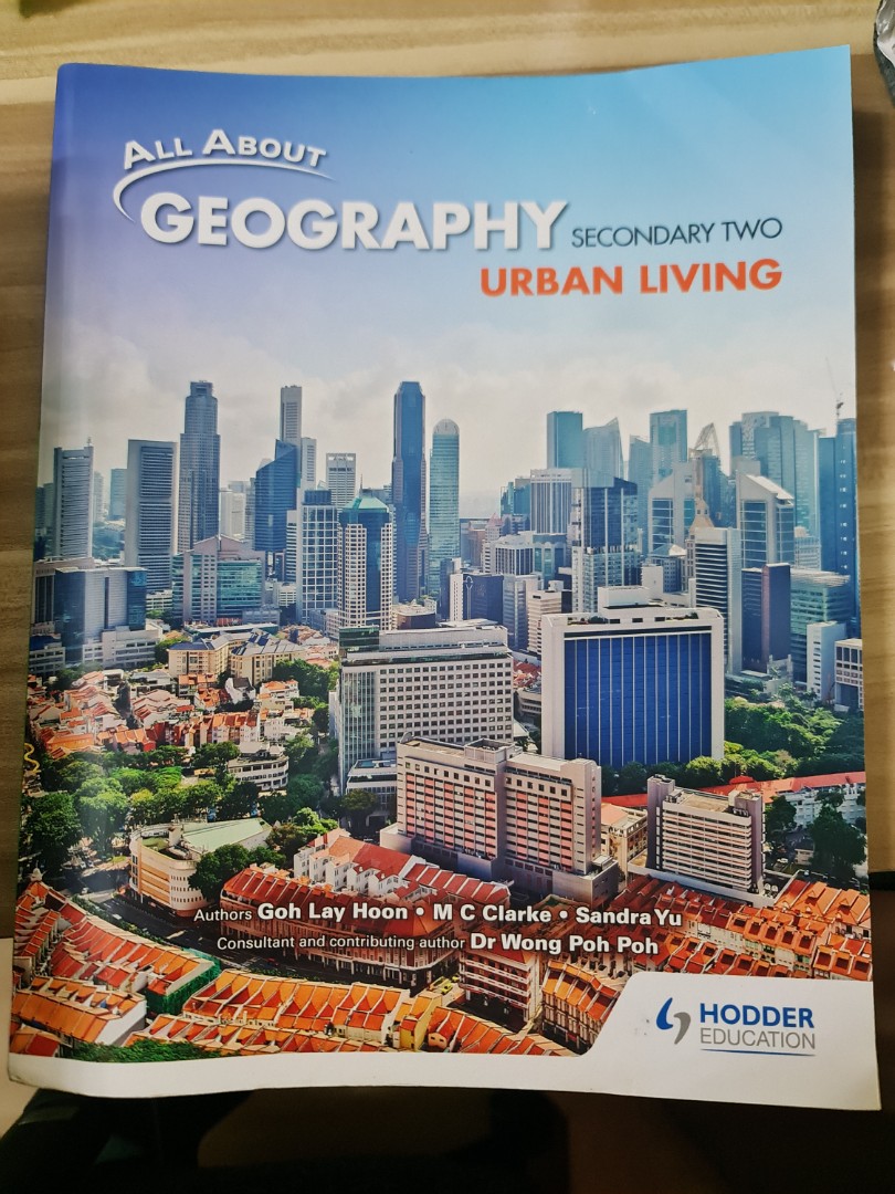 USED | Hodder Education All About Geography Sec 2 Urban Living, Hobbies ...