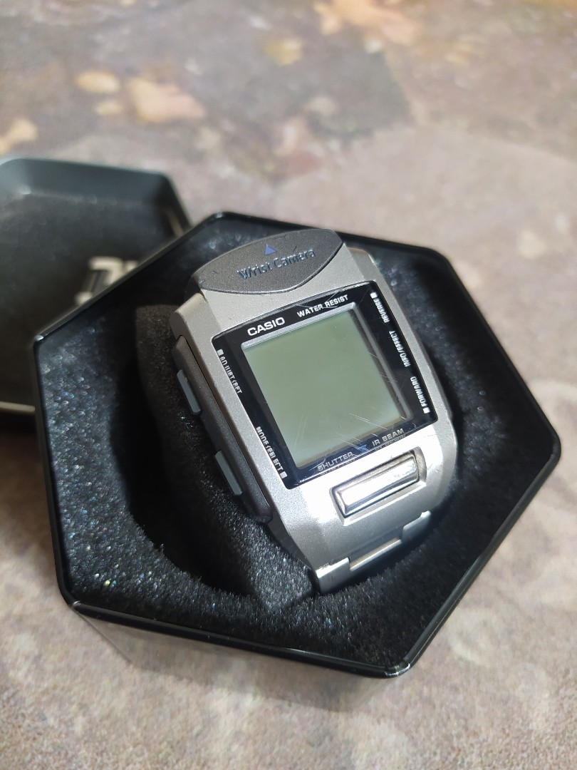 Vintage Casio Camera Watch WQV-1 Made In Japan, Men's Fashion, Watches ...