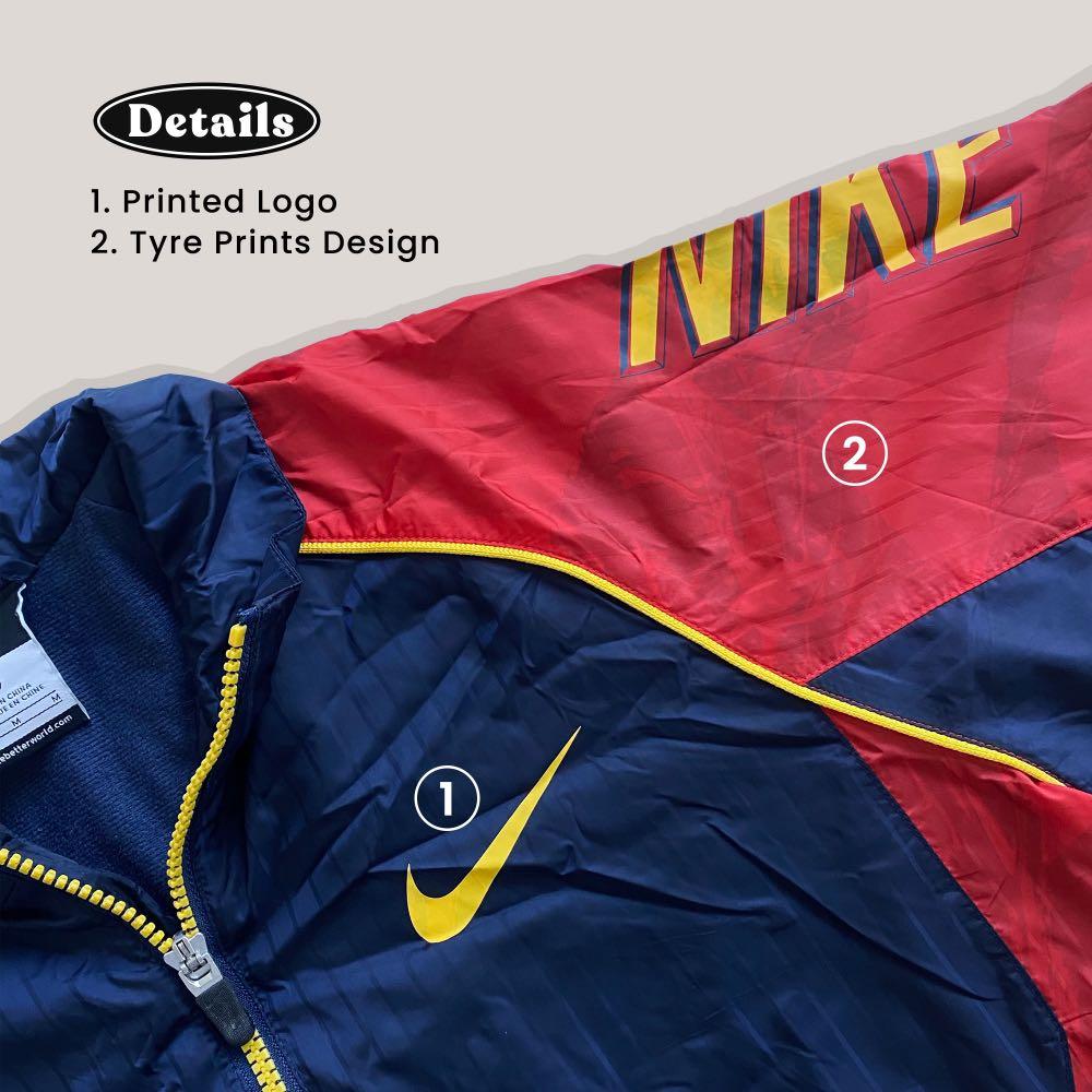 Vintage Nike Racer Jacket, Women's Fashion, Coats, Jackets and ...