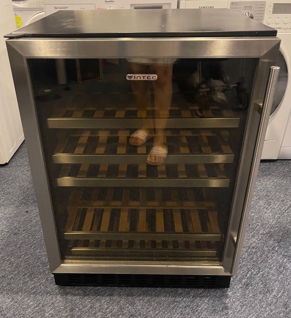 VINTEC WINE CHILLER V40SG (40 bottle), TV & Home Appliances, Kitchen ...