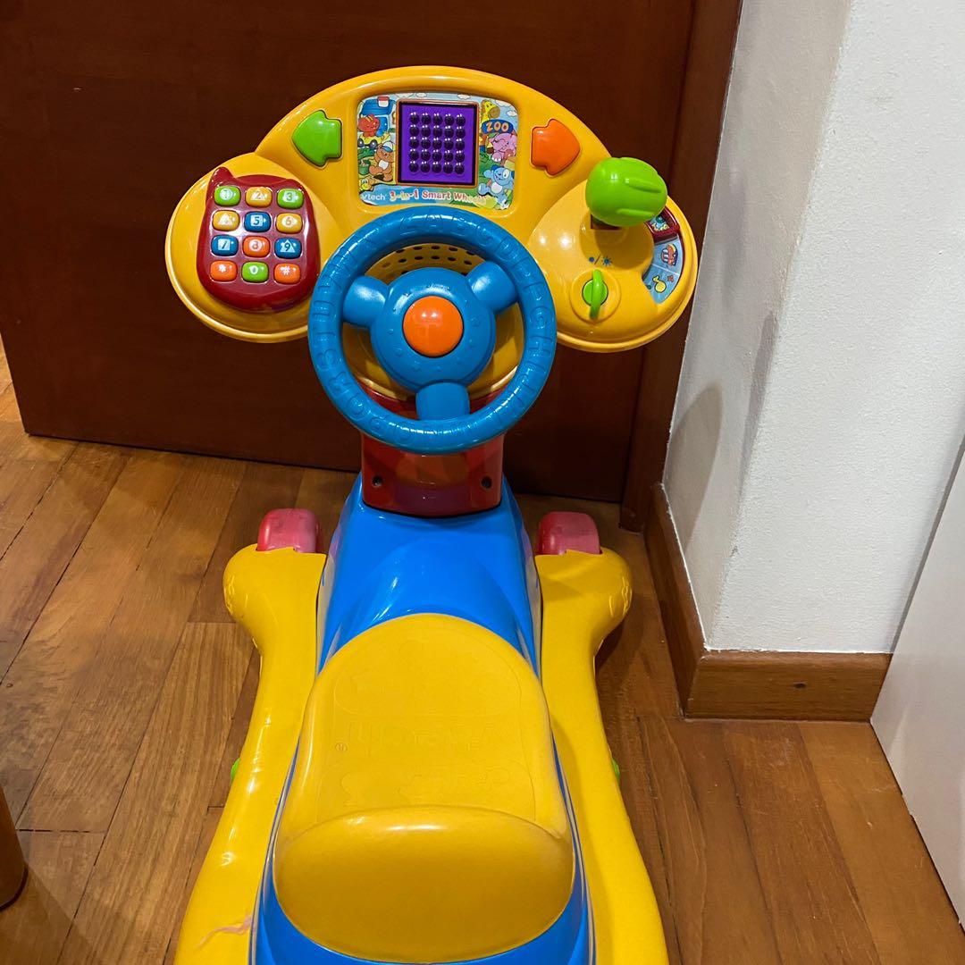 Vtech grow and go ride on store