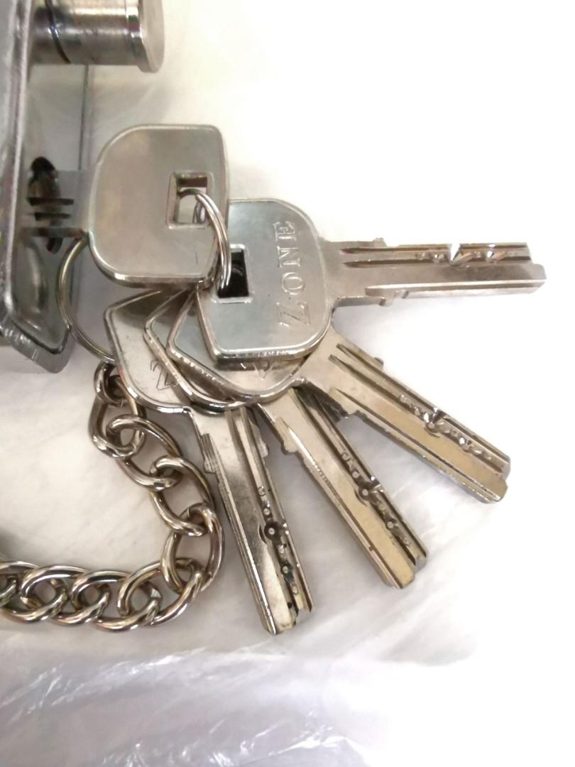 Zone- Armoured Shutter Lock 751/80 zone, Furniture & Home Living ...