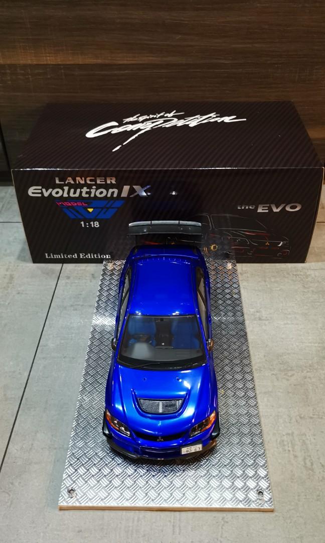 1/18 AGU Mitsubishi Lancer Evolution IX GSR CT9A Modified Ver (Candy ...