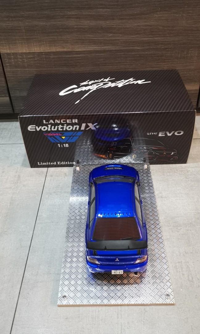 1/18 AGU Mitsubishi Lancer Evolution IX GSR CT9A Modified Ver (Candy ...