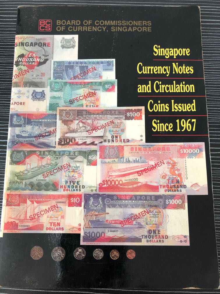 [182 TSDOC 009] Singapore Currency Notes and Circulation Coins Issued ...