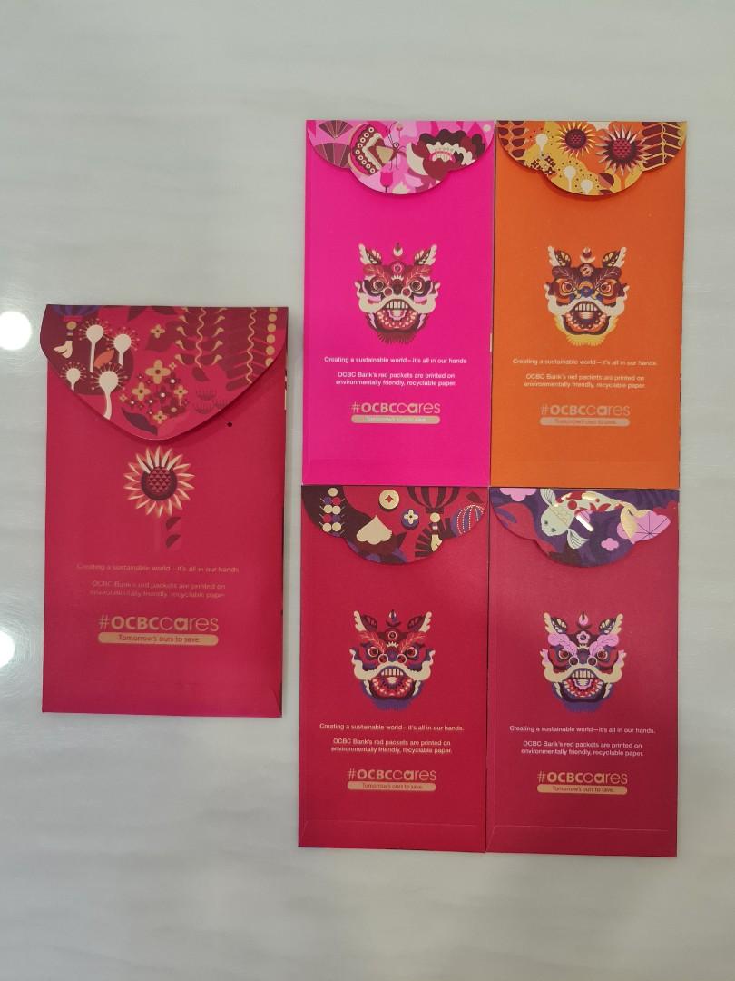 2022 OCBC Red Packet Hong Ang Bao Pao Pau Pow, Everything Else on Carousell