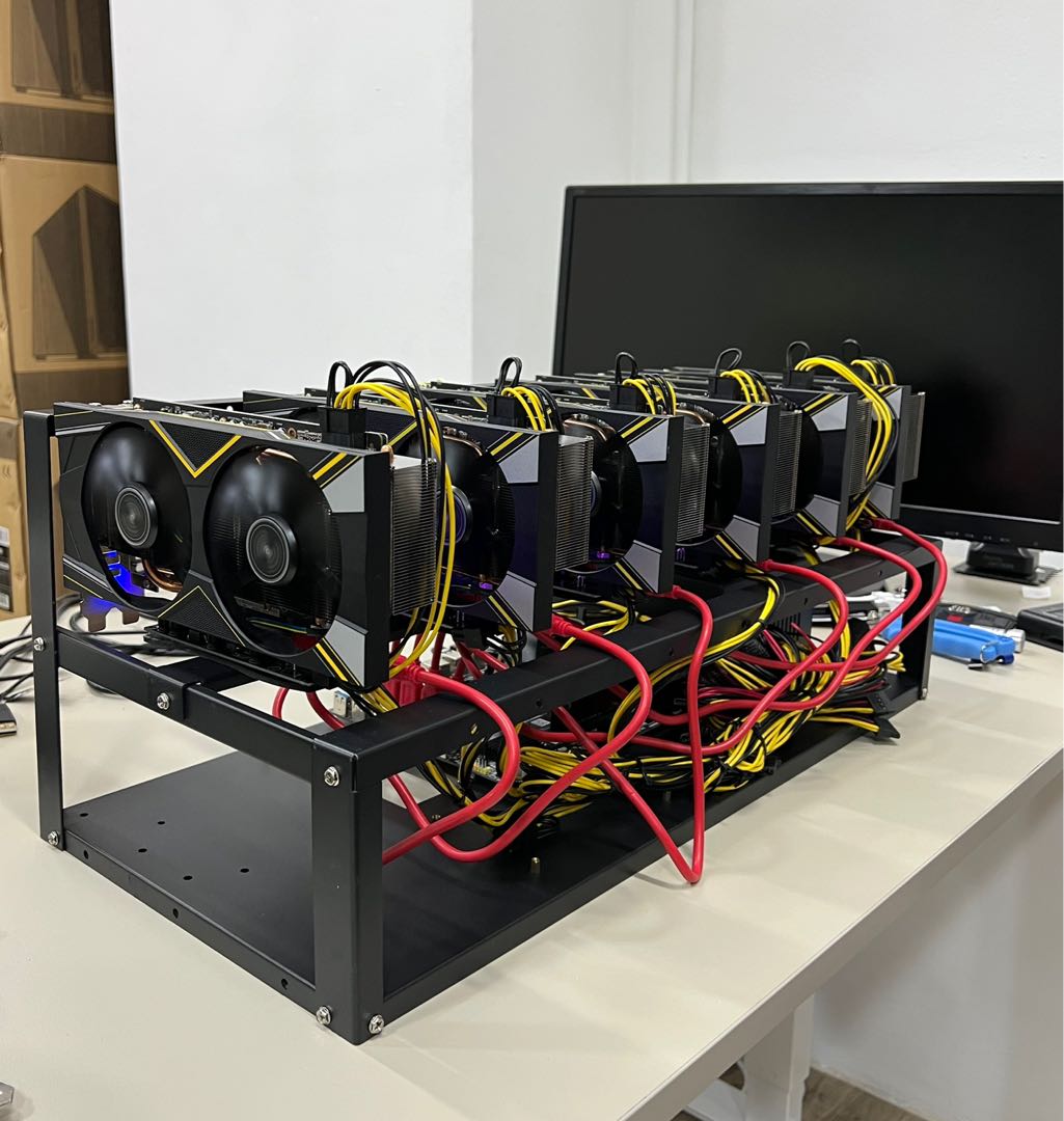 [230MH] RX 5600 GPU MINING RIG - Ethereum Ergo Raven Bitcoin ...