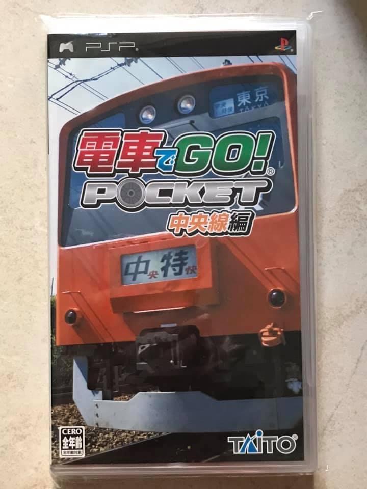 日版 PSP 電車 GO POCKET 中央線編, 電子遊戲, 電子遊戲, PlayStation - Carousell