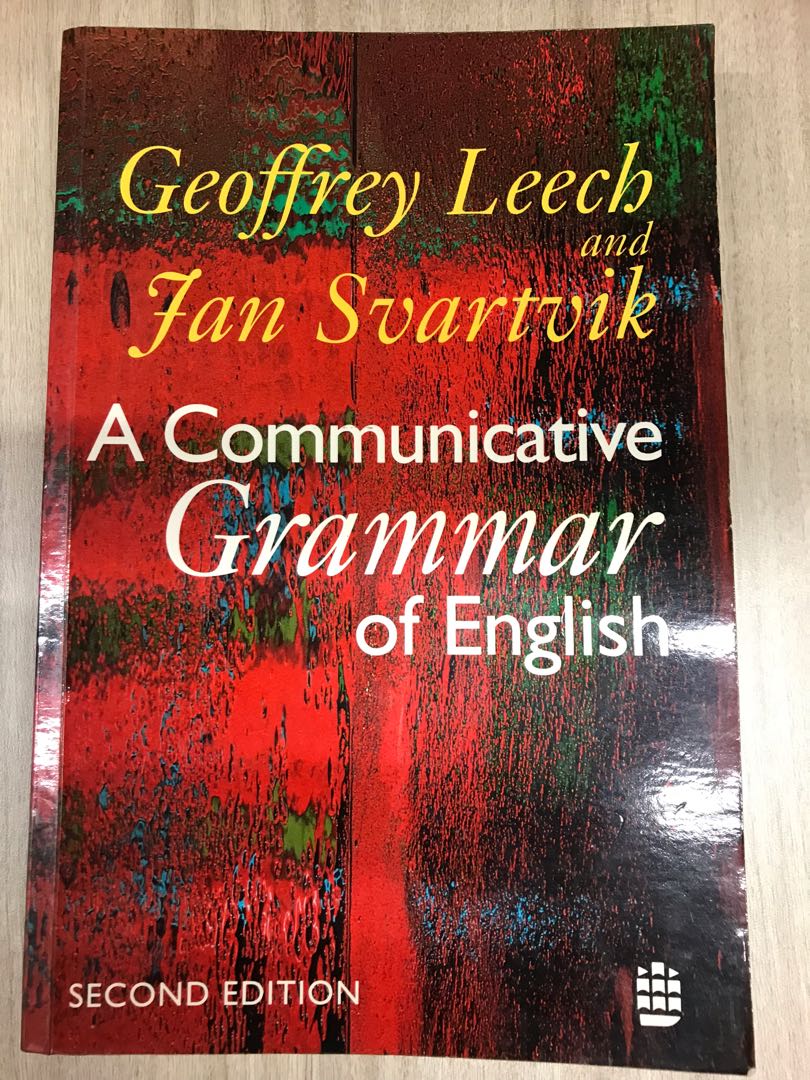 A communicative Grammar of English by Geoffrey Leech, Hobbies & Toys ...