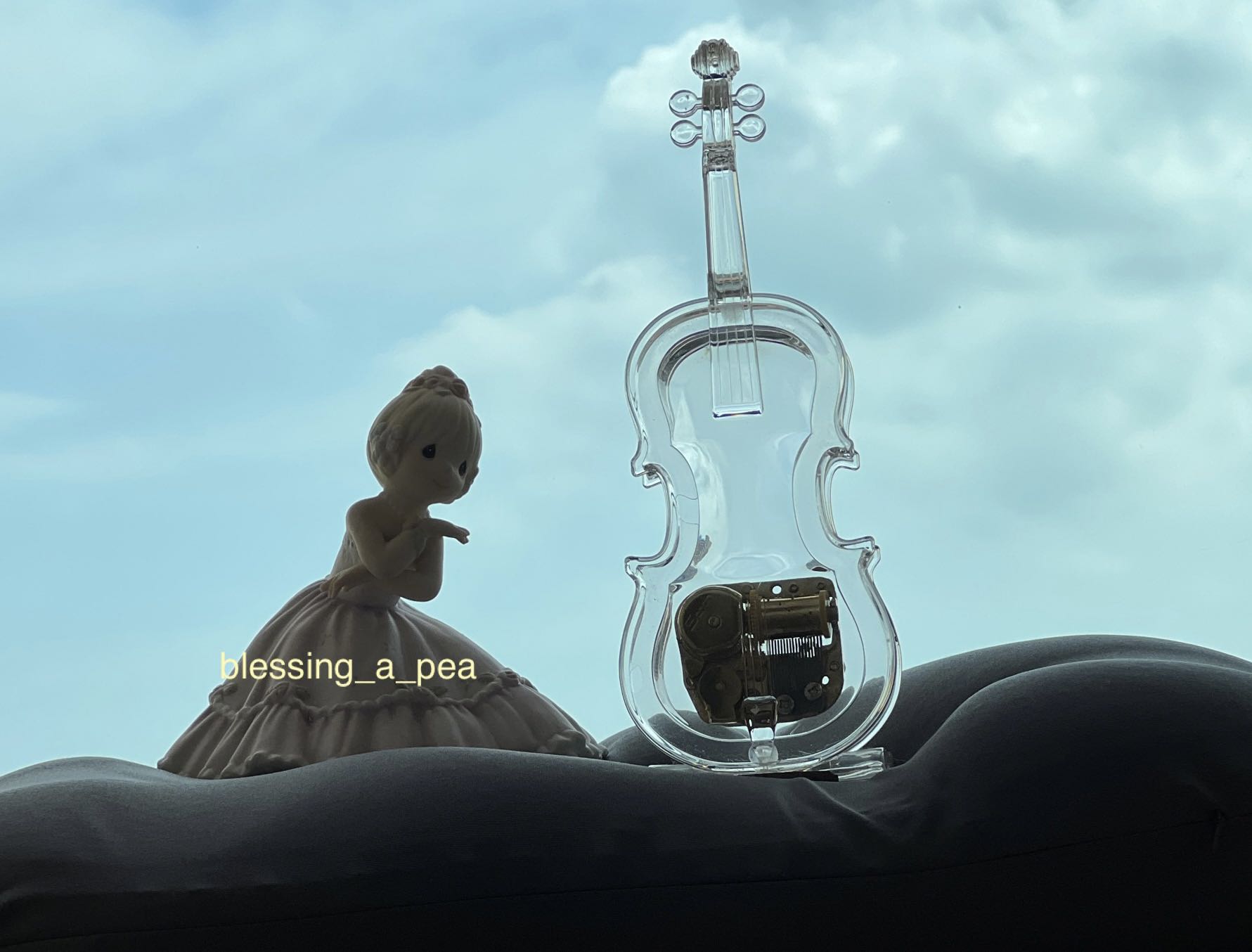 Acrylic Violin Musical, Furniture & Home Living, Home Decor, Other Home ...