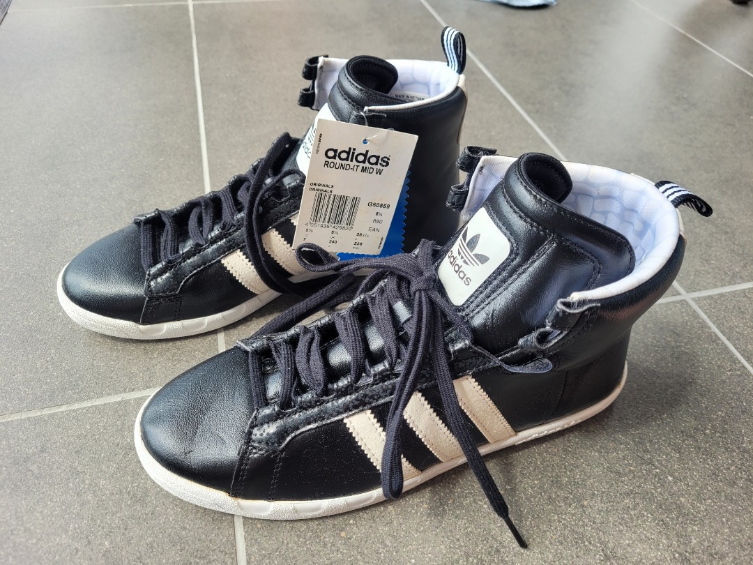 Adidas Round-It Mid W. Never wore before., Women's Fashion, Footwear ...