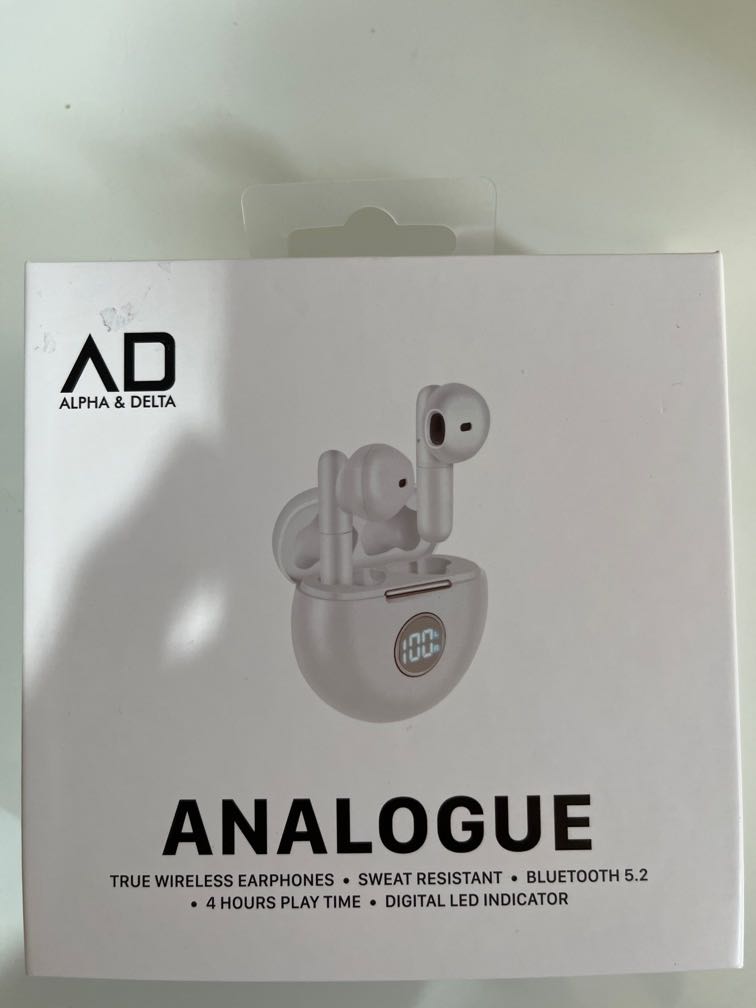 Alpha & Delta Analogue true wireless earphones, Audio, Earphones on ...