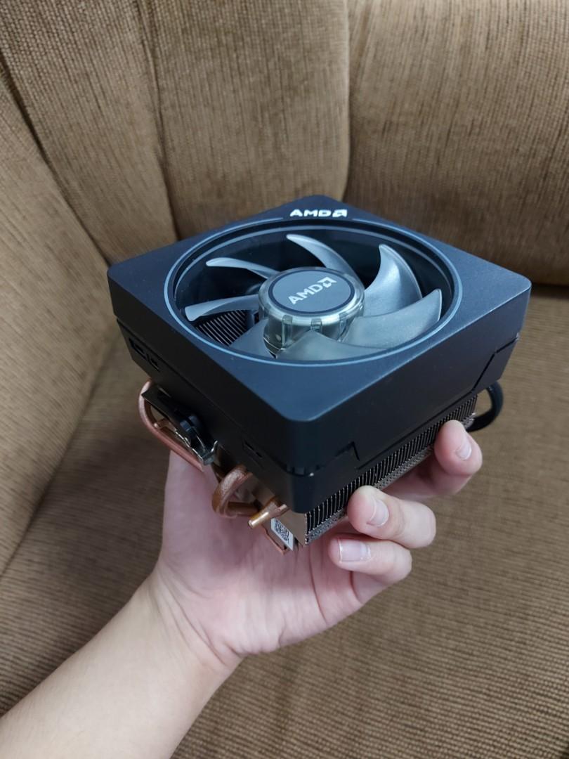 AMD WRAITH PRISM COOLER w/ COMPLETE CABLES, Computers & Tech, Parts ...