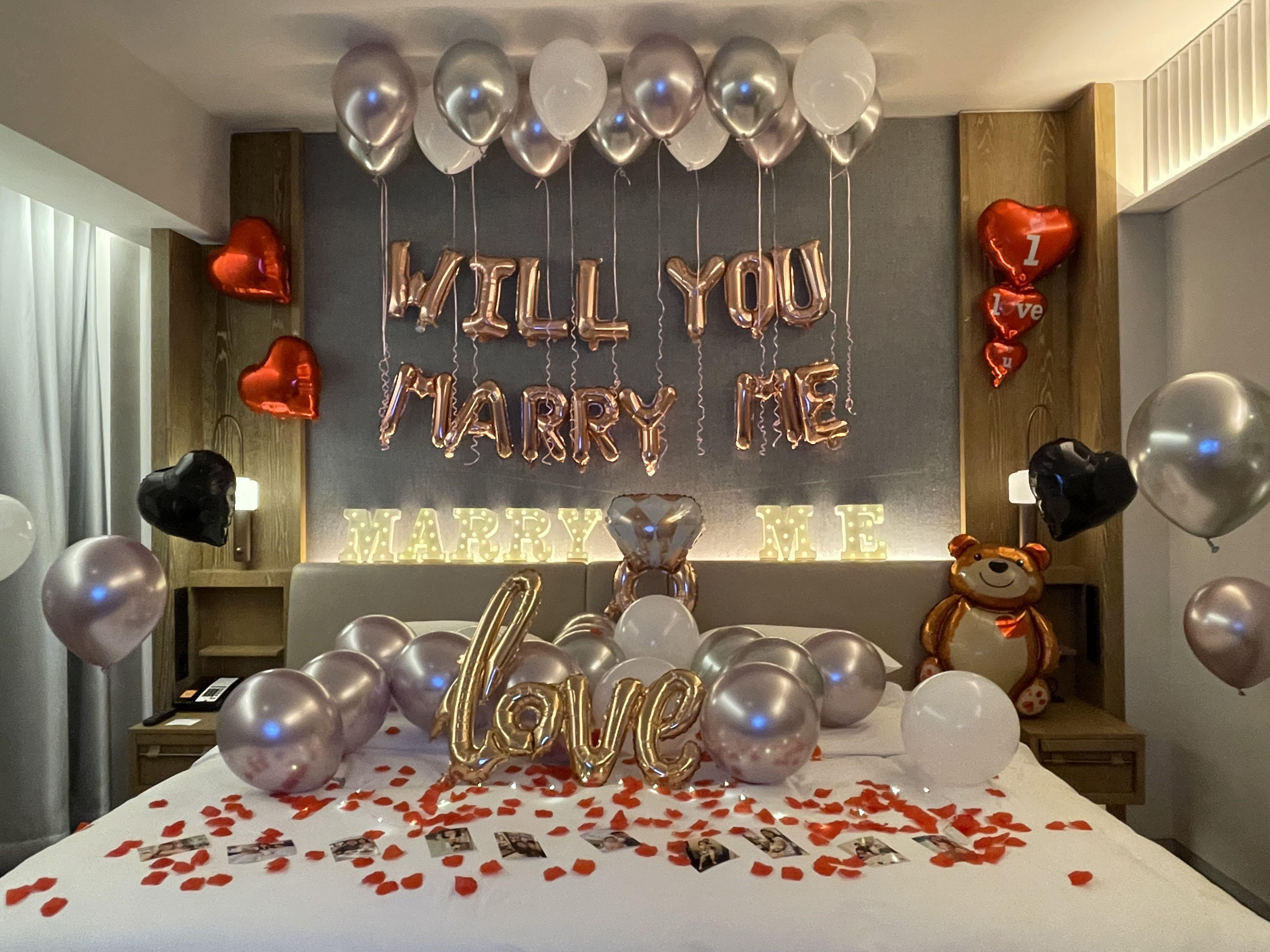 Andaz singapore proposal decorations setup suprise, Hobbies & Toys ...