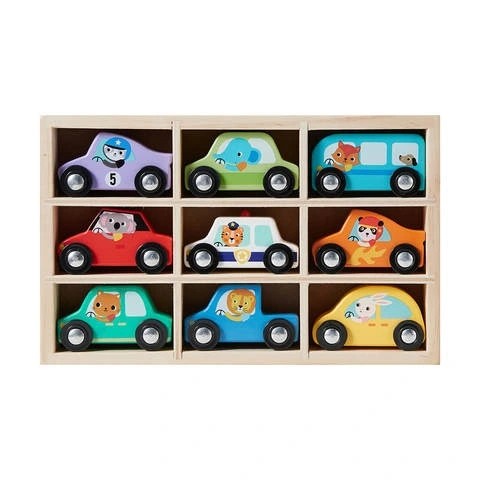 Anko Wooden Car Set, Hobbies & Toys, Toys & Games on Carousell