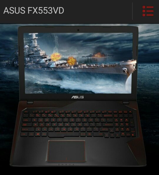 ASUS ROG FX553VD(i7-7 / 16GB / 512GB+1TB / GTX1050), Computers & Tech ...